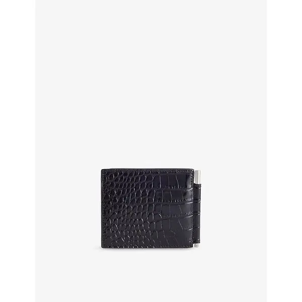 TOM FORD T-line Leather Wallet