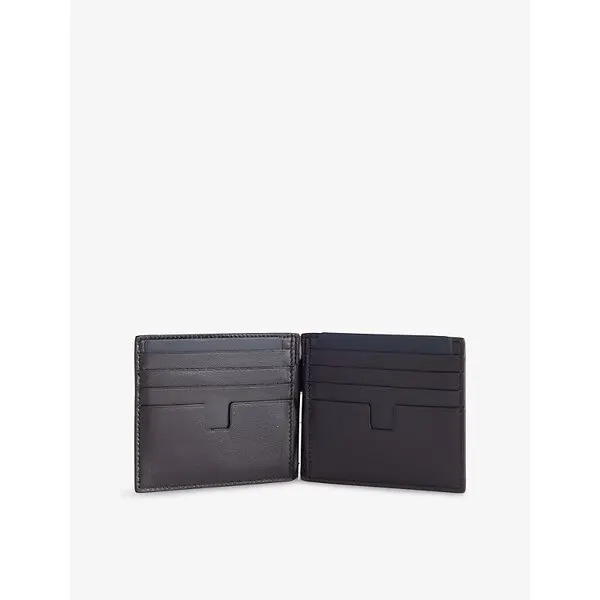 TOM FORD T-line Leather Wallet