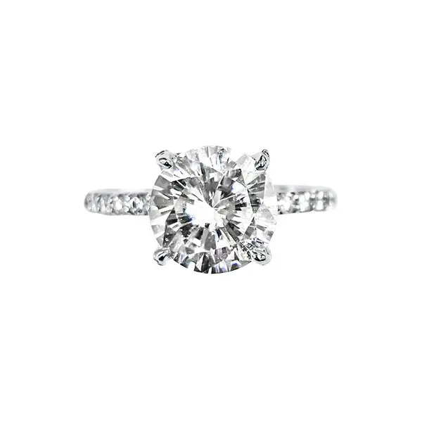 FANTASIA BY DESERIO Ring With 2.5ct Center Stone - White Gold