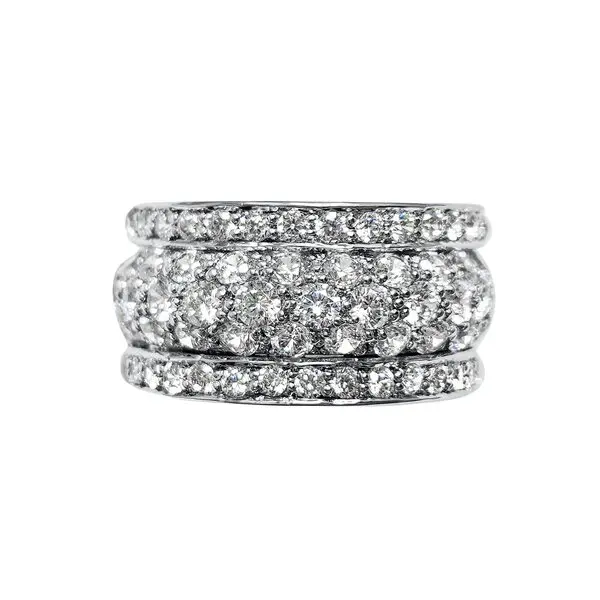 FANTASIA BY DESERIO Cascata Luxe Eternity Band - White Gold