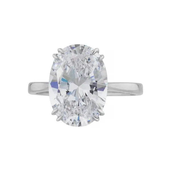 FANTASIA BY DESERIO 7ct Oval Solitaire - White Gold