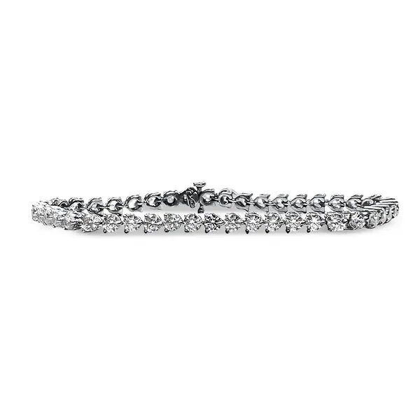 FANTASIA BY DESERIO Tennis Bracelet - White Gold Plated