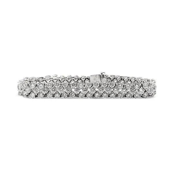 FANTASIA BY DESERIO Multi-row Bracelet - Yellow Gold Plated