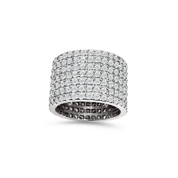 FANTASIA BY DESERIO Seven-row Eternity Band - White Gold