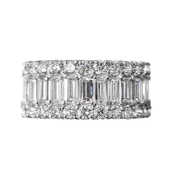 FANTASIA BY DESERIO Custom Diamond Band - White Gold