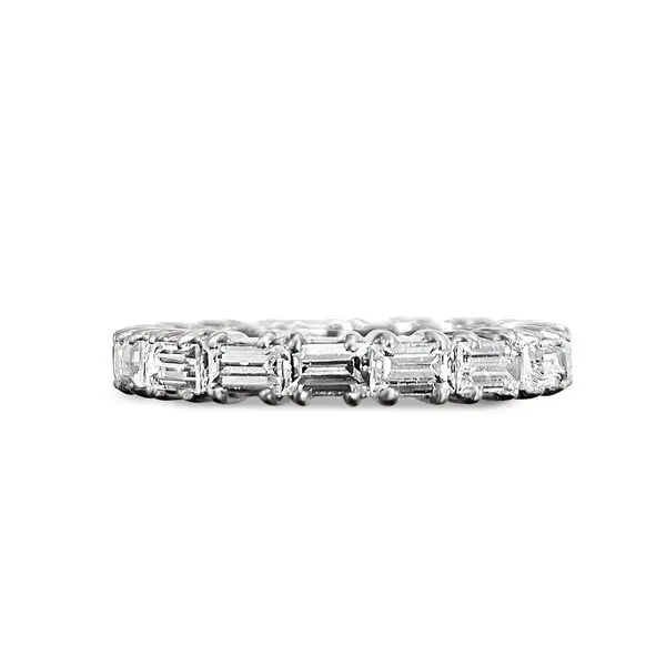 FANTASIA BY DESERIO 1.4 Carat Baguette Eternity Band - Yellow Gold