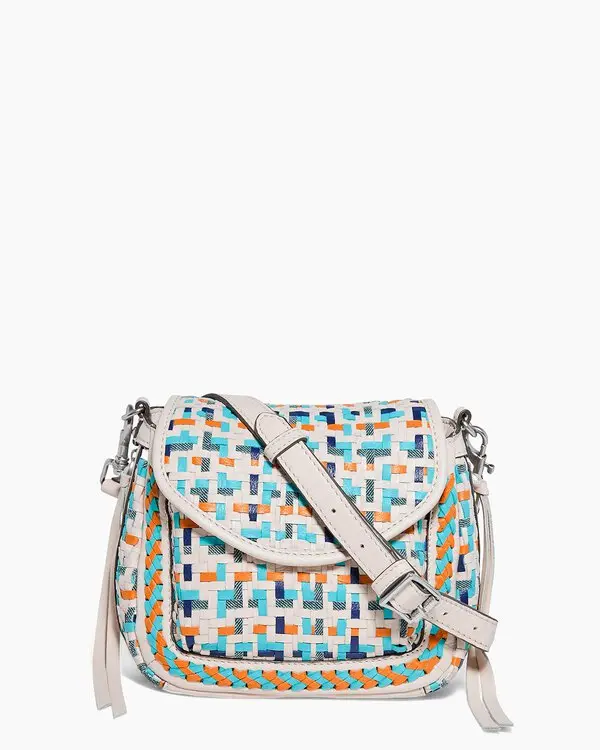 AIMEE All For Love Novelty Mini Crossbody - Multi Woven