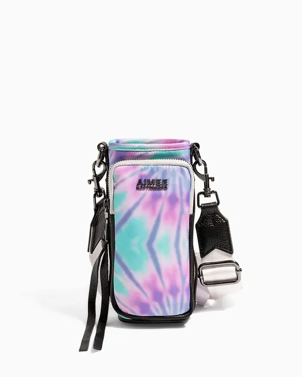 AIMEE Water Bottle Crossbody - Spiral Tie Dye