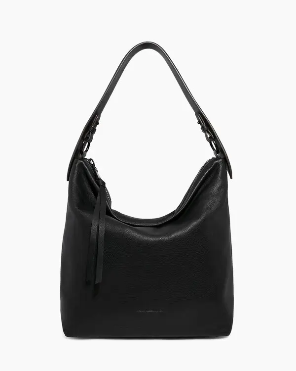 AIMEE Ava Ziptop Hobo - Black