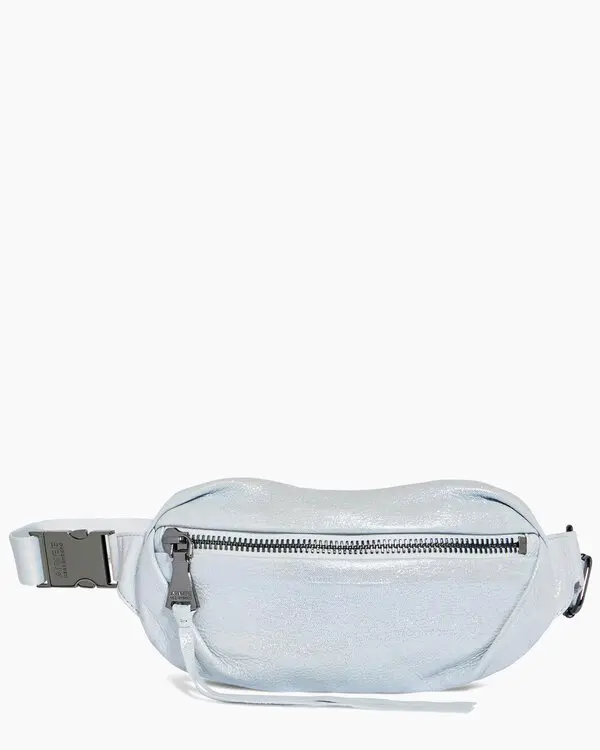 AIMEE Milan Novelty Bum Bag - Mystic Metallic Blue