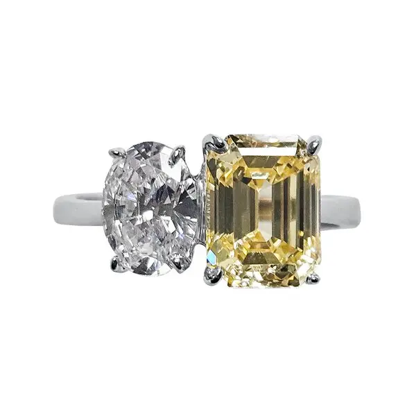 FANTASIA BY DESERIO Toi Et Moi Ring - Yellow Gold