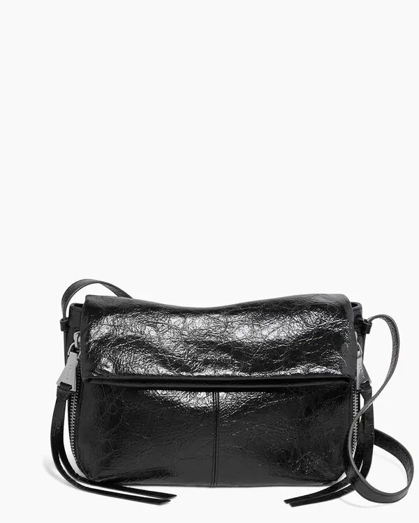 AIMEE Bali Novelty Crossbody - Black Crinkle