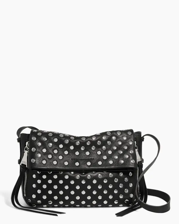 AIMEE Bali Novelty Crossbody - Black With Disco Studs