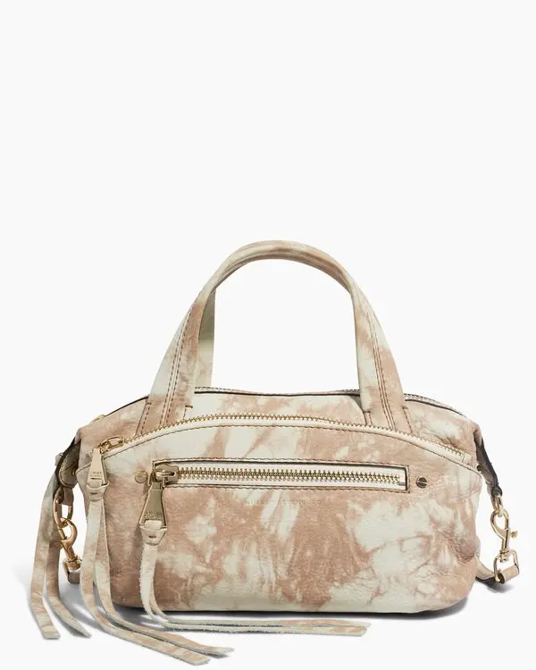 AIMEE Night Is Young Mini Crossbody Satchel - Oat Tie Dye