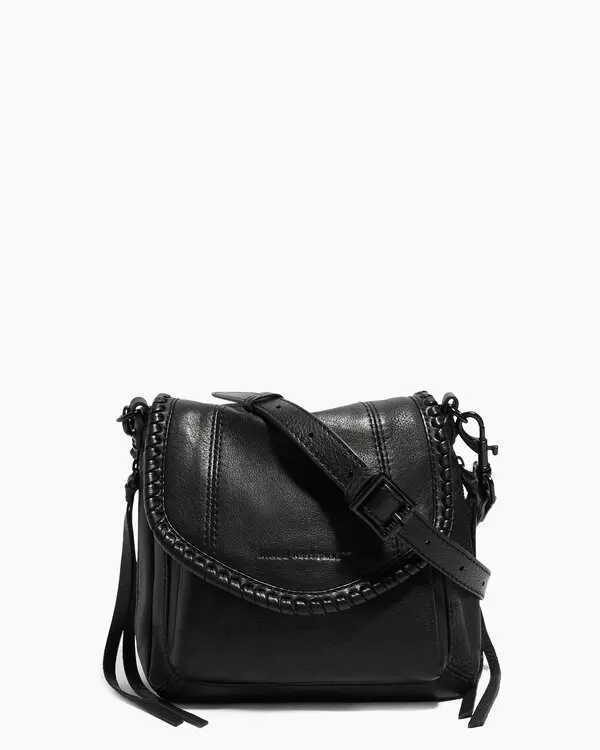 AIMEE All For Love Mini Crossbody - Black With Shiny Black