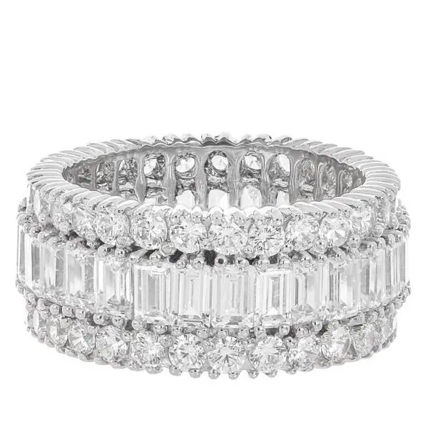 FANTASIA BY DESERIO Eternity Band - White Gold