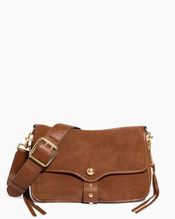 AIMEE Great Escape Crossbody - Chestnut Suede