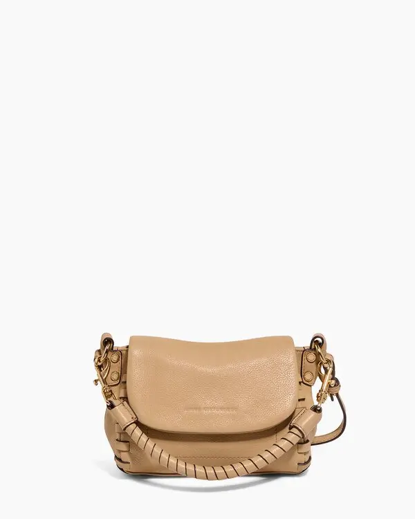 AIMEE Zen Mini Crossbody - Camel With Nostalgic Gold