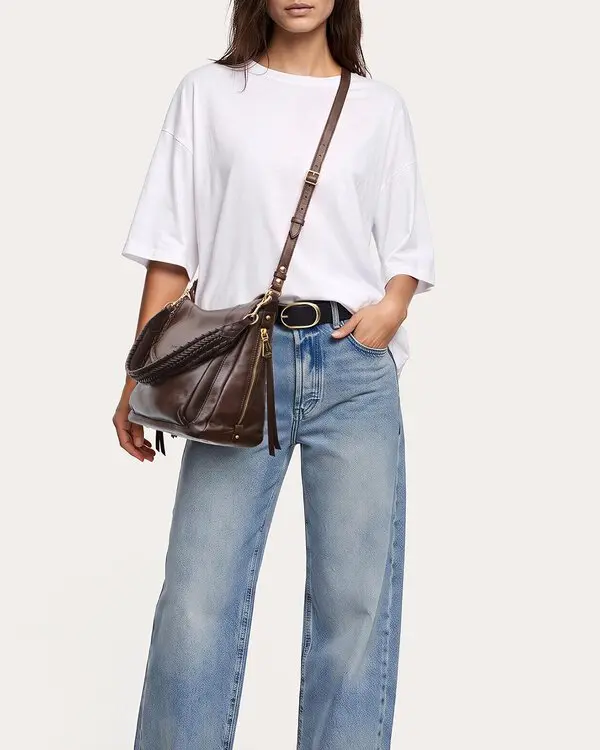 AIMEE All For Love Convertible Shoulder Bag - Fudge