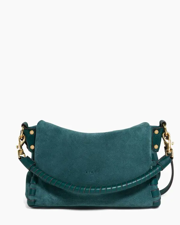 AIMEE Zen Convertible Crossbody - Transform Teal Suede