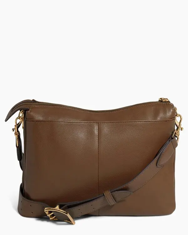 AIMEE Famous Large Crossbody - Coffee