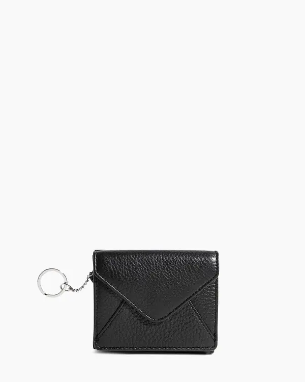 AIMEE Zip It Up Trifold Wallet - Black