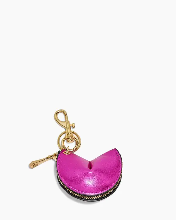 AIMEE Fortune Zip Charm - Metallic Power Pink
