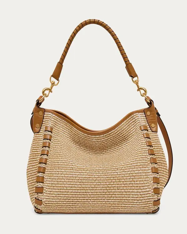 AIMEE Zen Hobo - Raffia And Latte