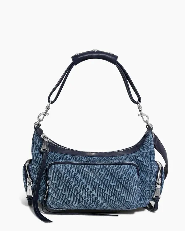 AIMEE Away We Go Novelty Convertible Shoulder - Monogram Denim