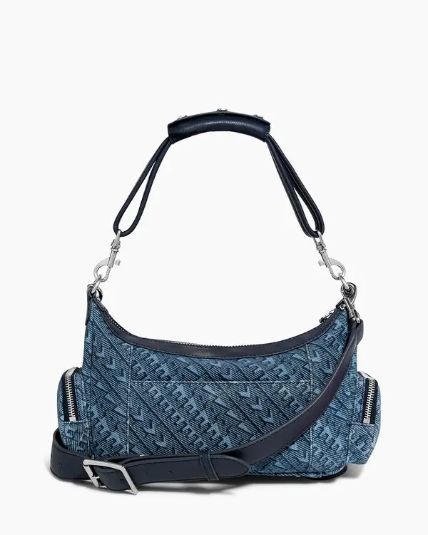 AIMEE Away We Go Shoulder Bag - Monogram Denim