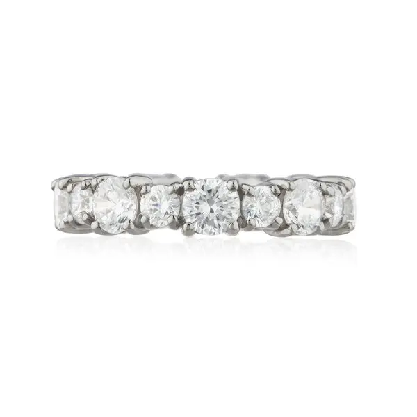 FANTASIA BY DESERIO Round Brilliant Eternity Band - White Gold