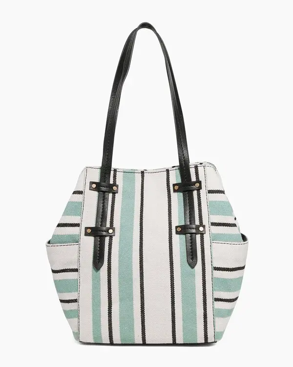 AIMEE Sullivan Tote - Green Textile
