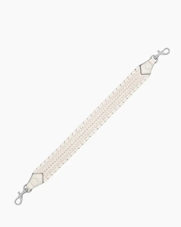 AIMEE Braided Bag Strap - Chalk