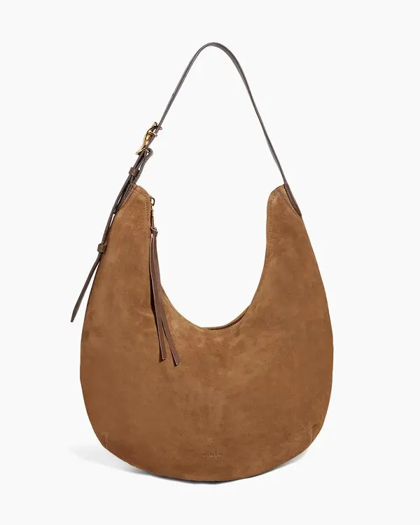 AIMEE Unity Large Hobo - Coffee Suede