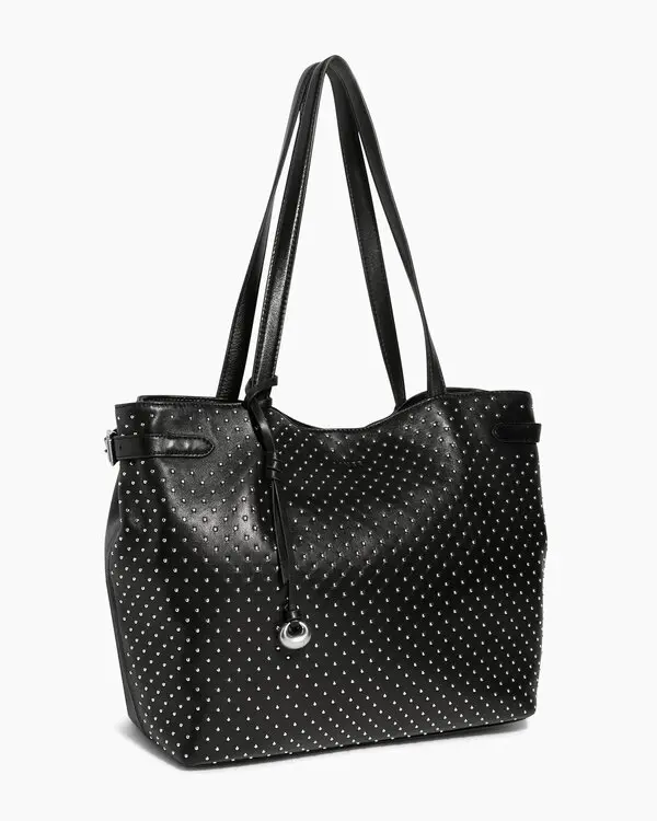 AIMEE Gramercy Novelty Tote - Microstuds