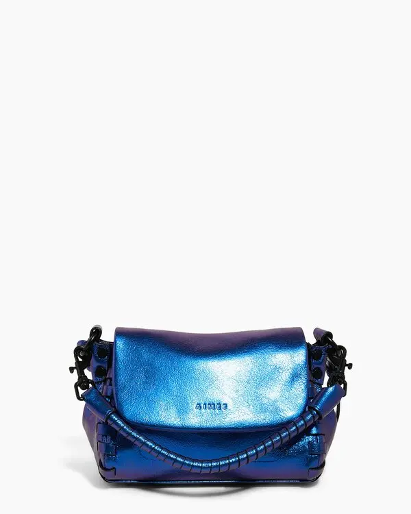 AIMEE Zen Novelty Mini Crossbody - Midnight Metallic