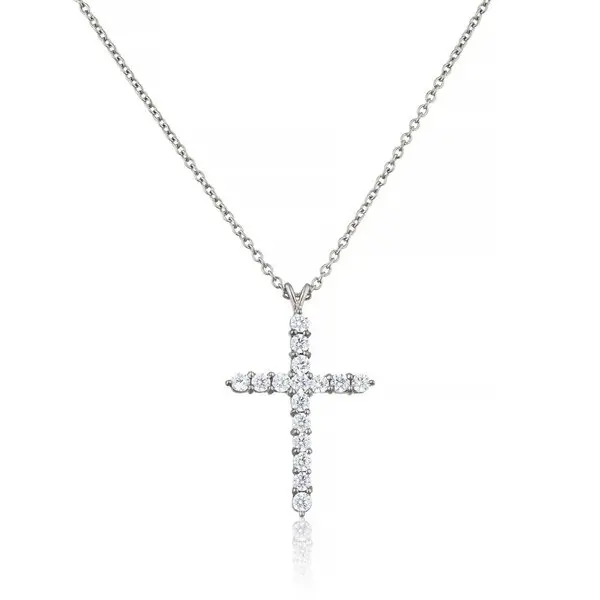 FANTASIA BY DESERIO Cross Pendant - Yellow Gold Plated