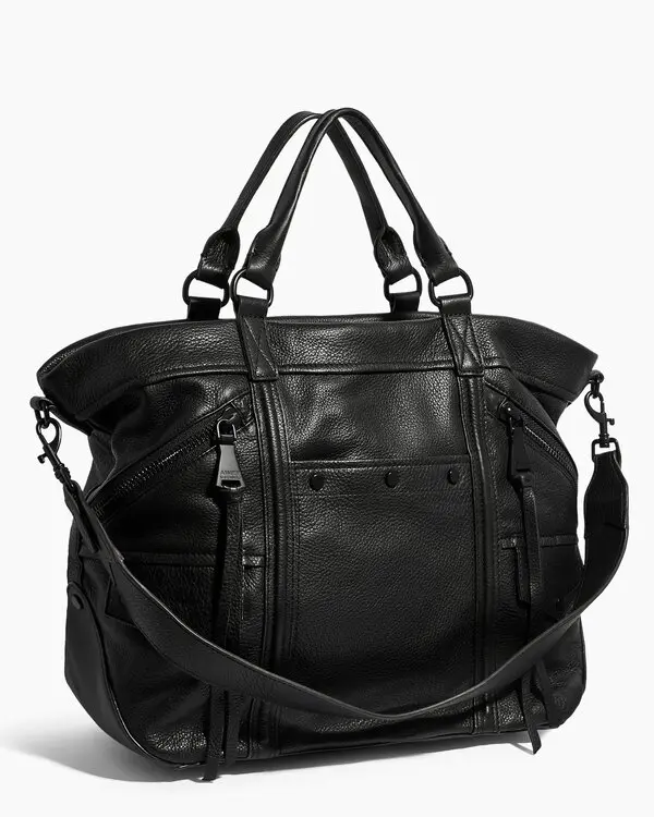 AIMEE Fair Game Convertible Tote - Black