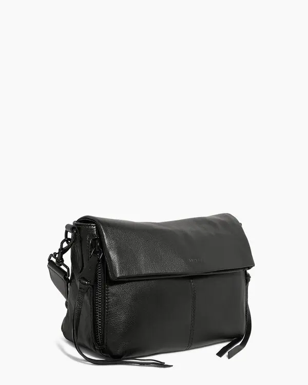 AIMEE Bali Double Entry Crossbody - Black