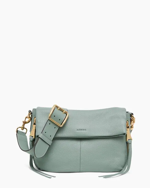 AIMEE Bali Double Entry Crossbody - Healers Green