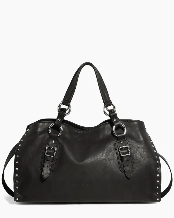 AIMEE Rodeo Large Satchel - Black
