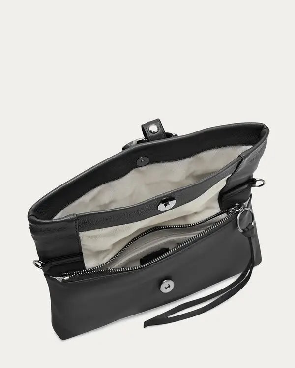 AIMEE Jagger Convertible Clutch - Black