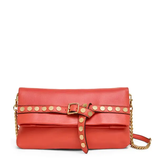 AIMEE Jagger Convertible Clutch - Soft Coral