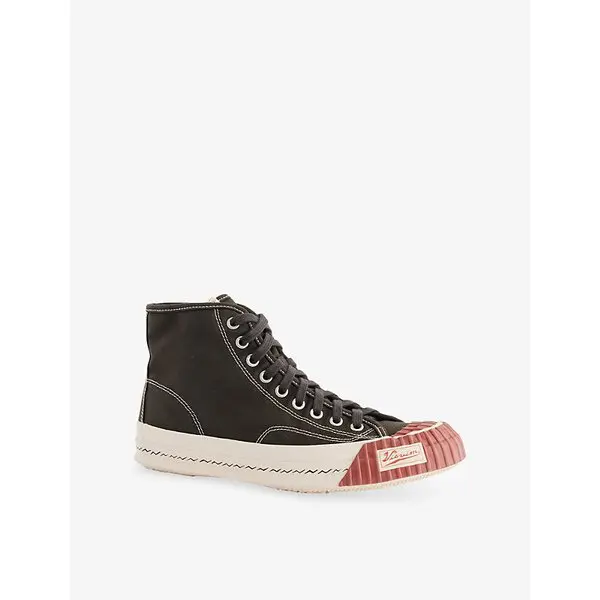 Visvim Skagway Hi Alta Canvas Trainers