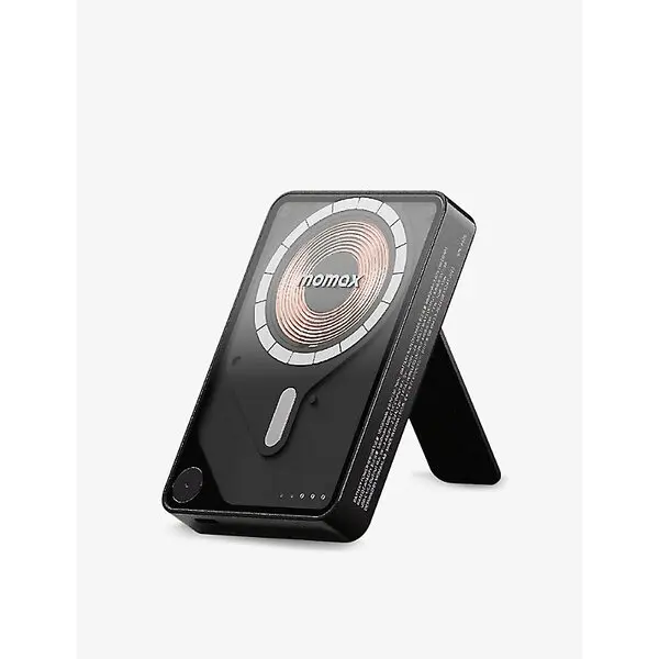 THE TECH BAR Momax Portable Magnetic Battery Pack With Usb-c Cable - Black