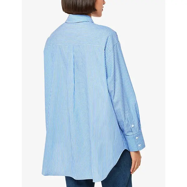 Whistles Striped Cotton Shirt