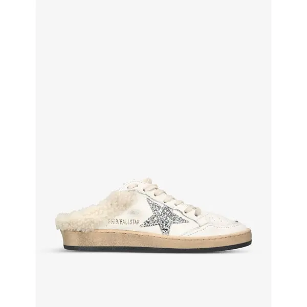 GOLDEN GOOSE Ballstar Sabots Leather-blend Trainers