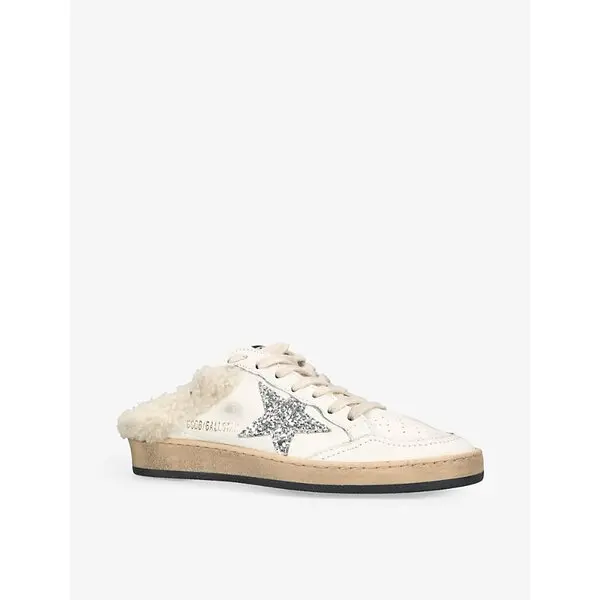 GOLDEN GOOSE Ballstar Sabots Leather-blend Trainers