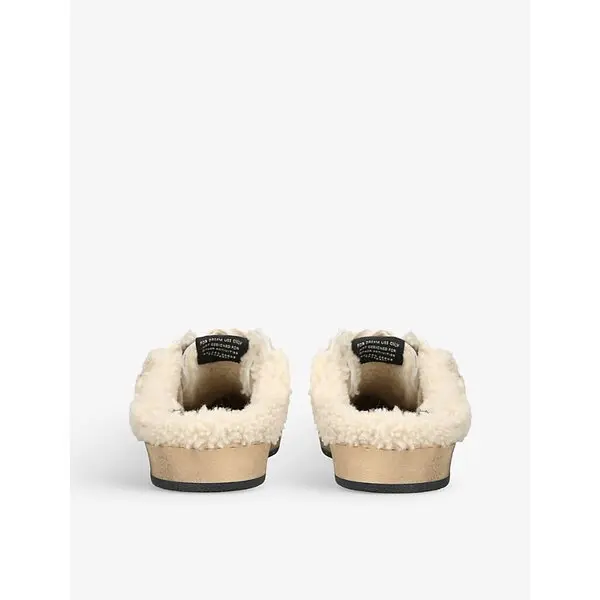 GOLDEN GOOSE Ballstar Sabots Leather-blend Trainers