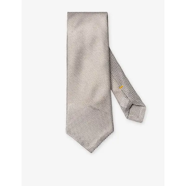 Eton Grenadine Woven Silk Neck Tie